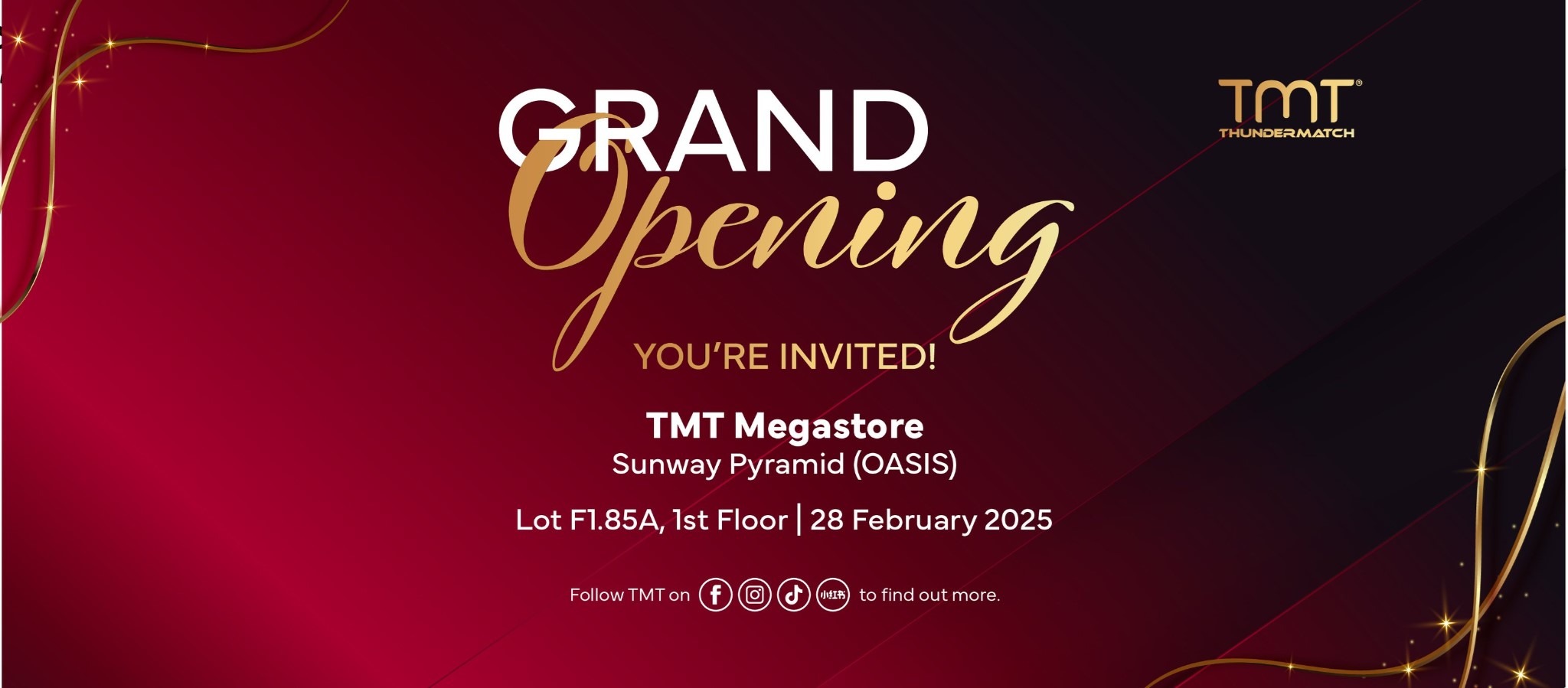TMT Megastore @ Sunway Pyramid 隆重开幕！电竞产品劲爆折扣、有奖活动等着你！别错过 – LEESHARING