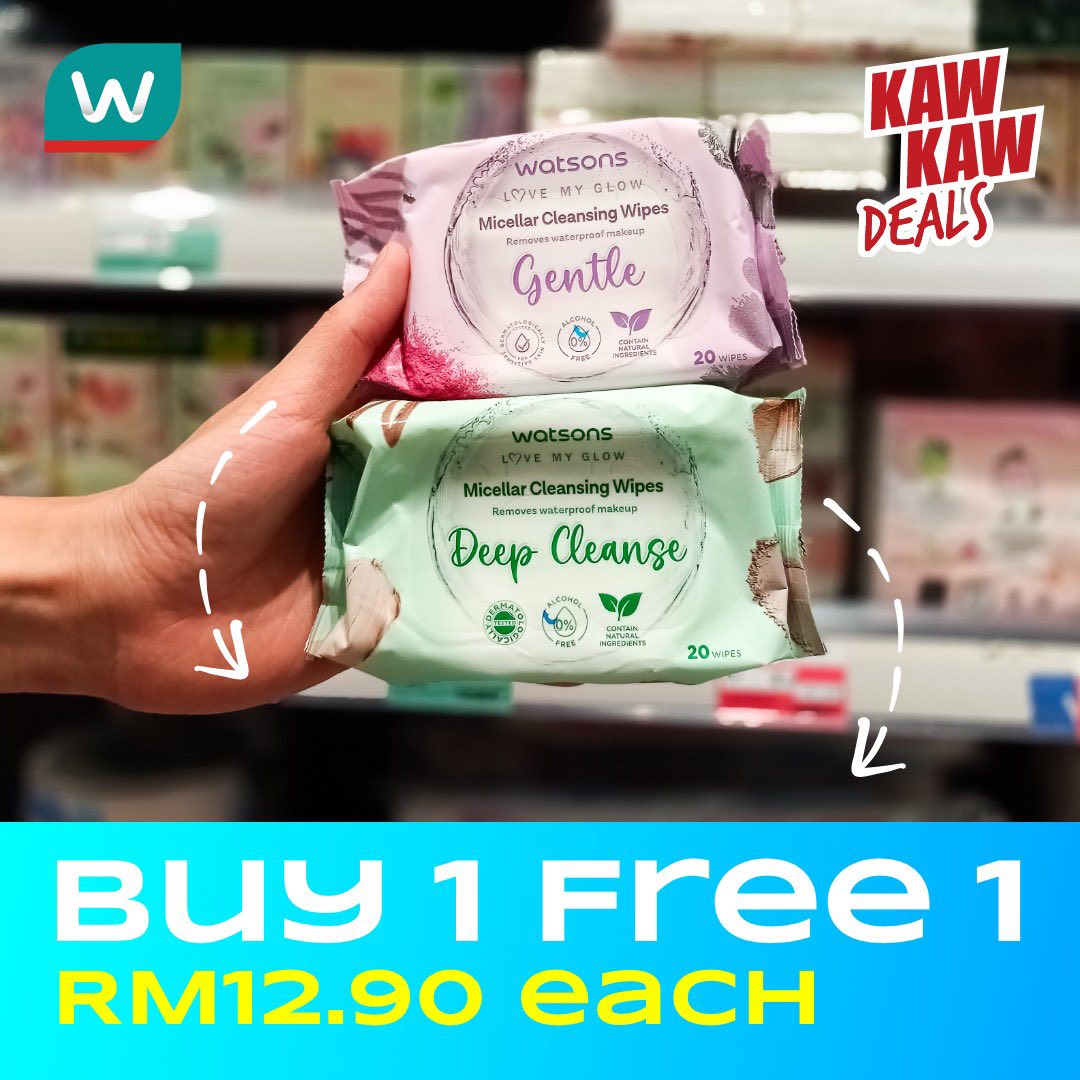 Watsons 最新Buy1 Free1！优惠至4月29日！ – LEESHARING
