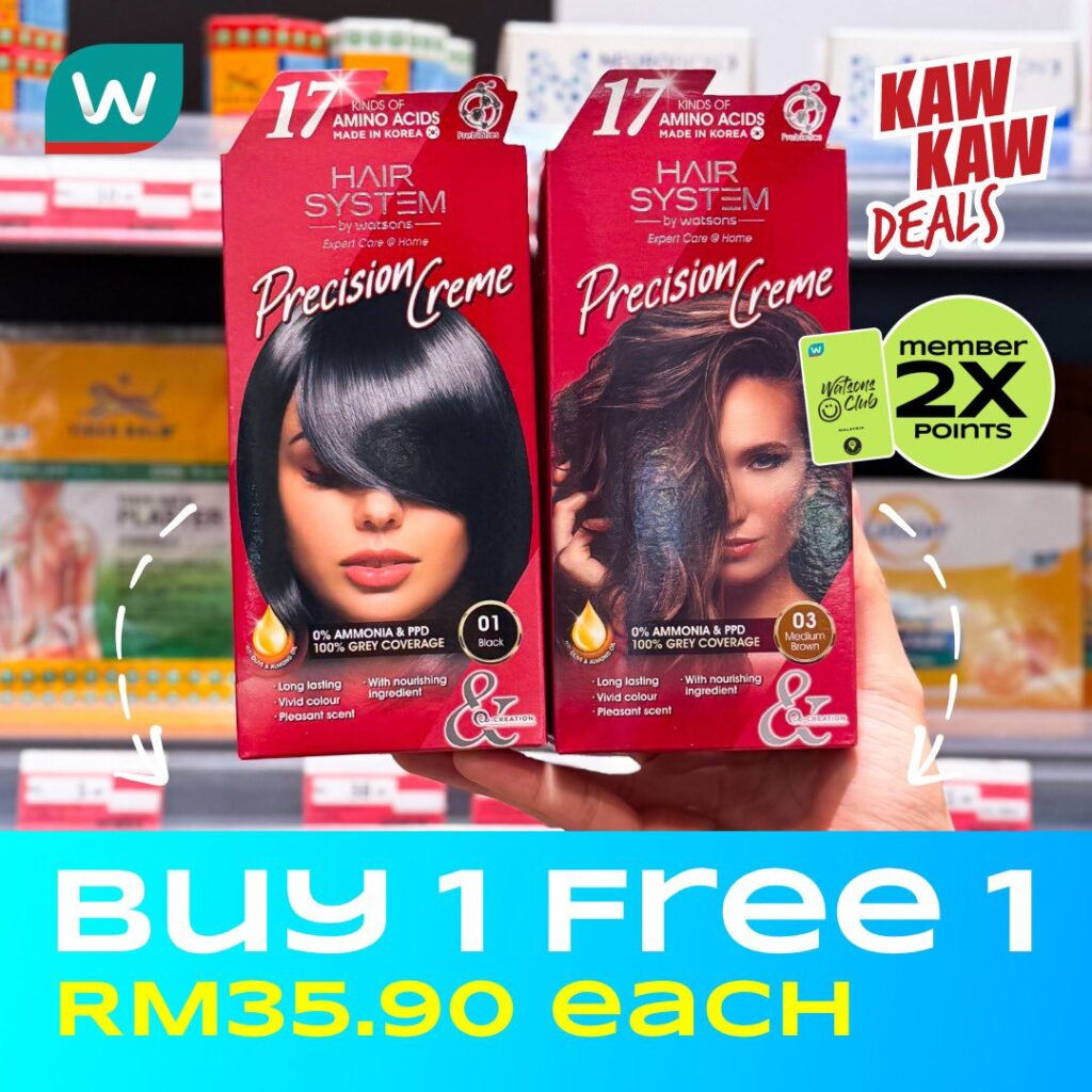 Watsons 最新Buy 1 Free 1！优惠至6月9日！ – LEESHARING
