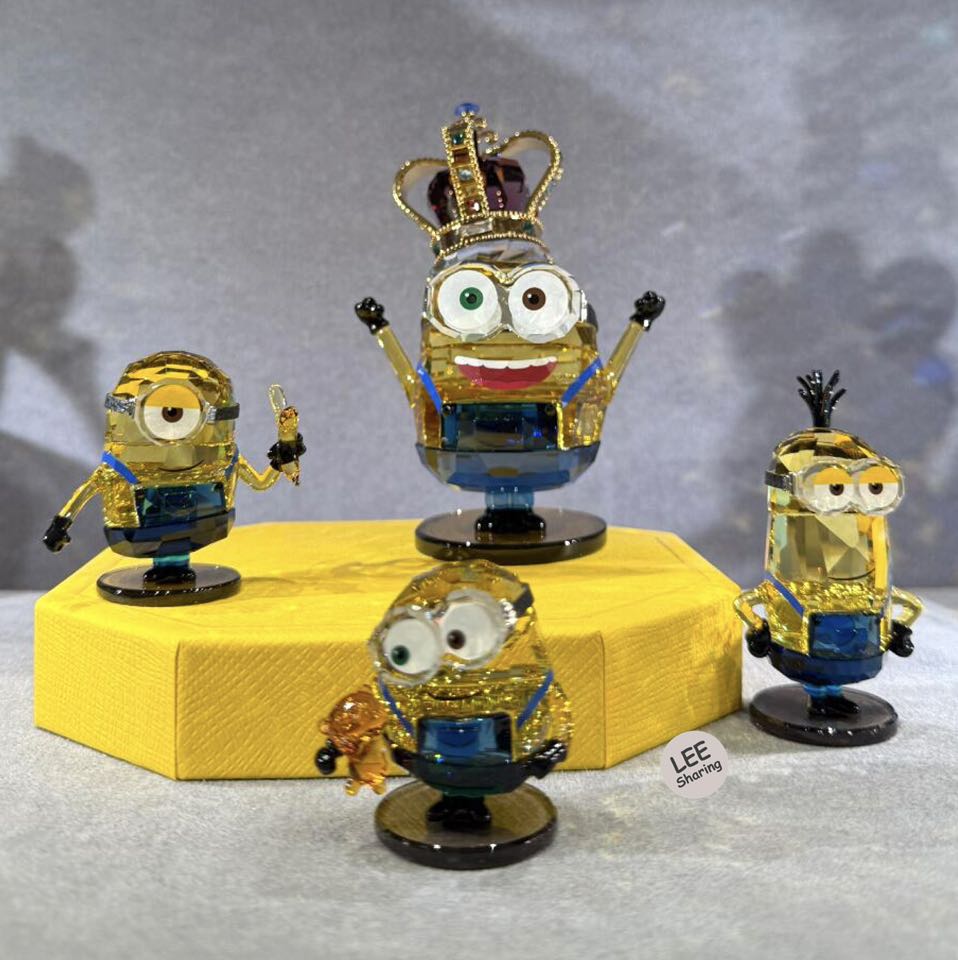 Swarovski x Minions 联名啦！水晶小黄人真的精致又可爱！ – LEESHARING