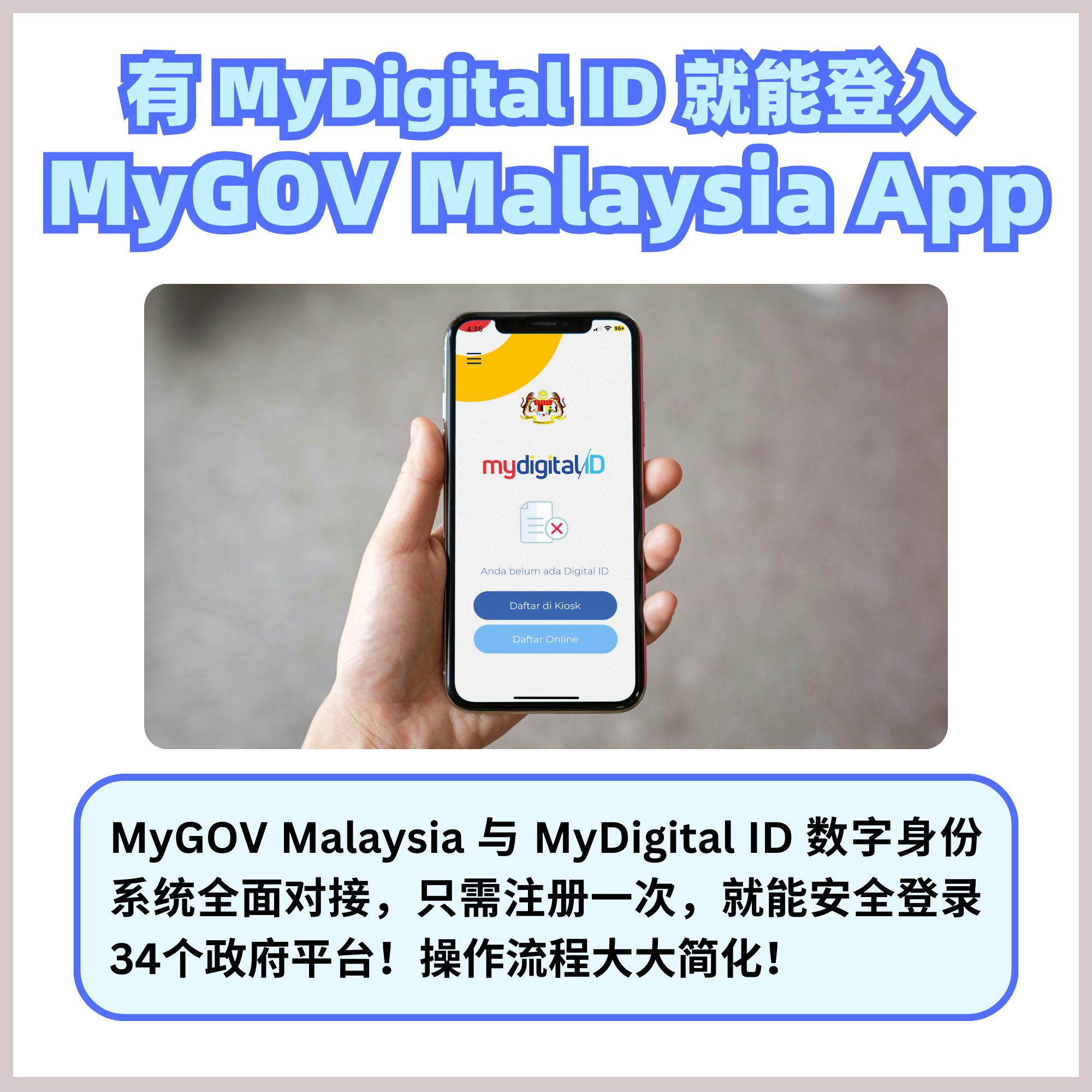 MyGOV Malaysia App 来了！一键通行34项政府服务！ – LEESHARING