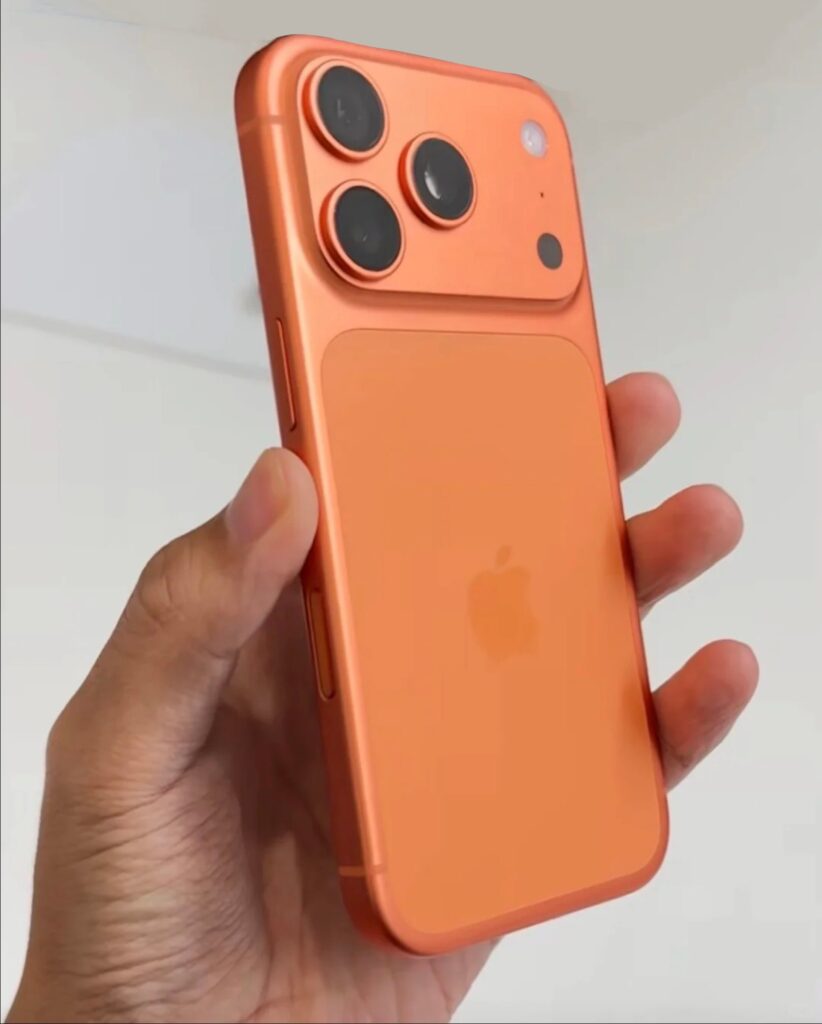 iPhone 17 Pro 系列真机上手！星宇橙、深蓝色、银色选哪个？ – LEESHARING