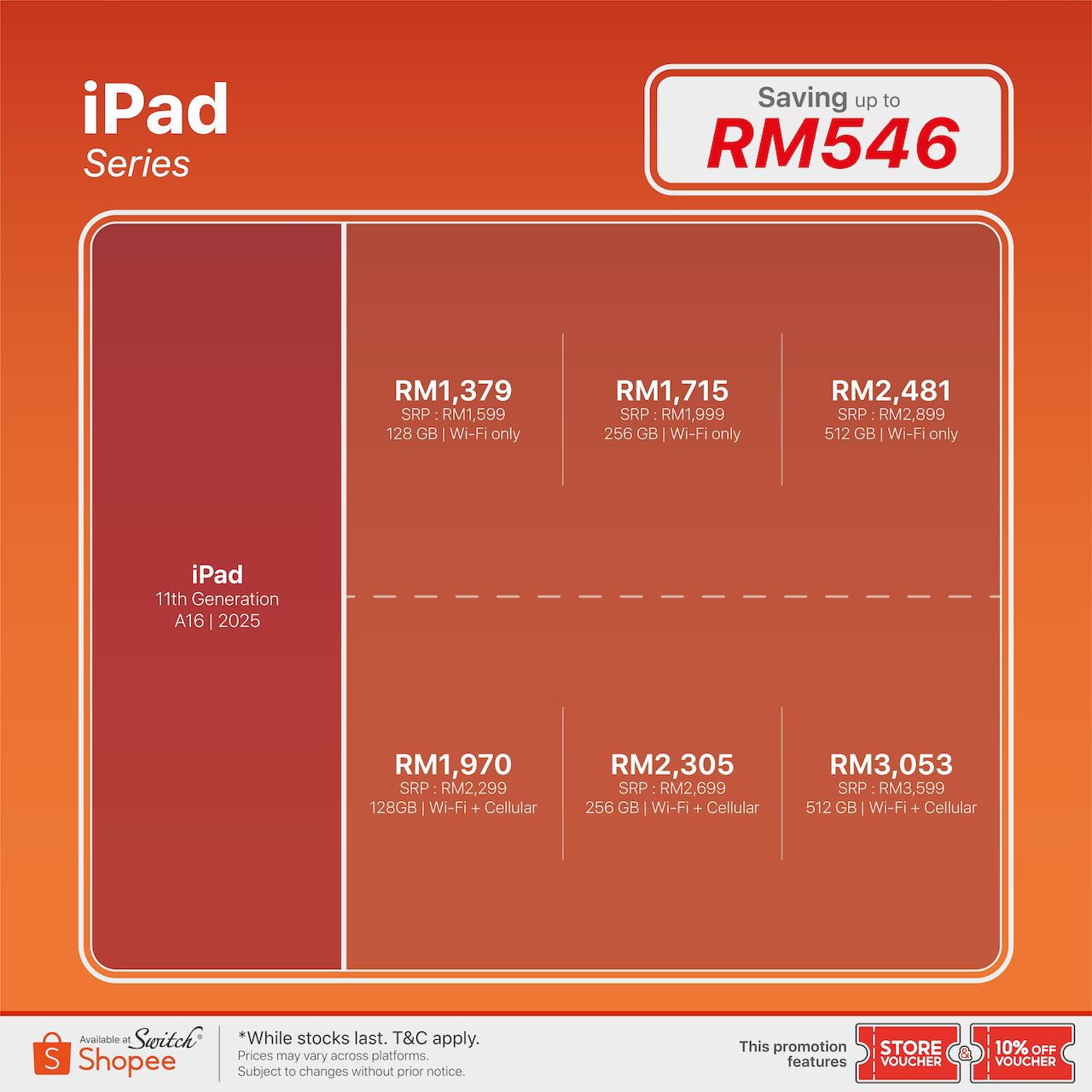 Switch 9.9 清货超级促销！iPhone 折扣高达RM2220！ – LEESHARING