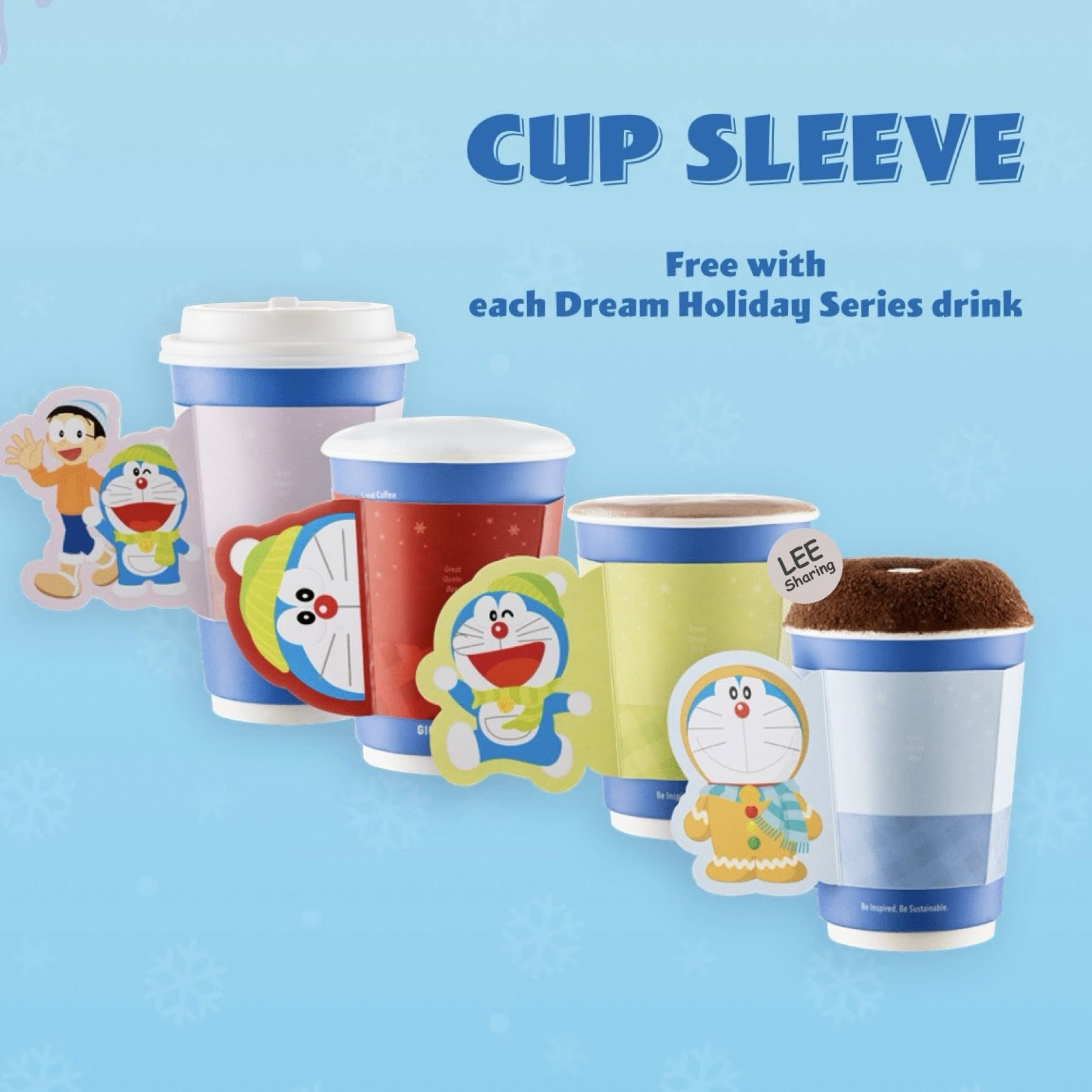 Gigi Coffee x Doraemon 联名啦！超多哆啦A梦联名周边！ – LEESHARING