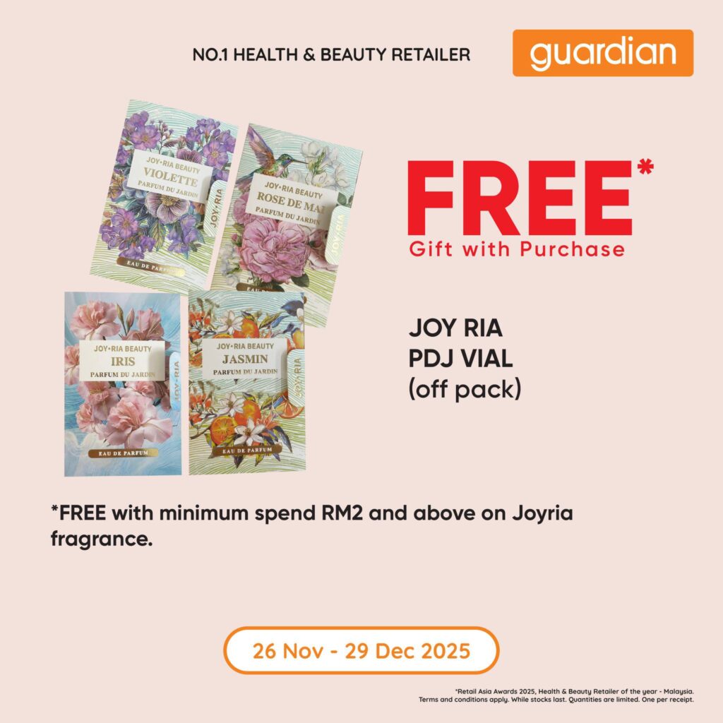 Guardian 12月份免费赠品合集！有买有送，超多可爱又实用的Free Gift！ – LEESHARING