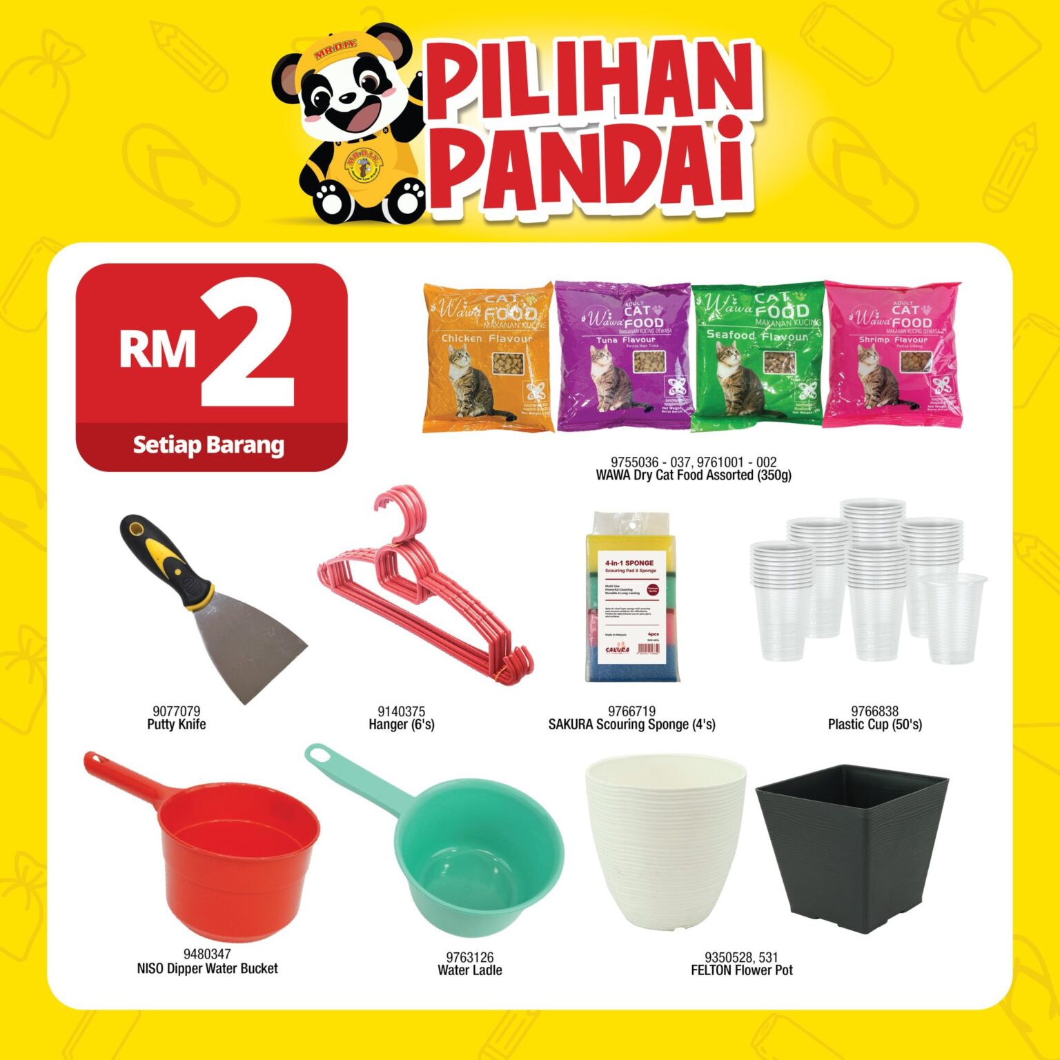 MR.DIY 推出 RM2 商品专区！这些商品都只需RM2-RM2.40！ – LEESHARING