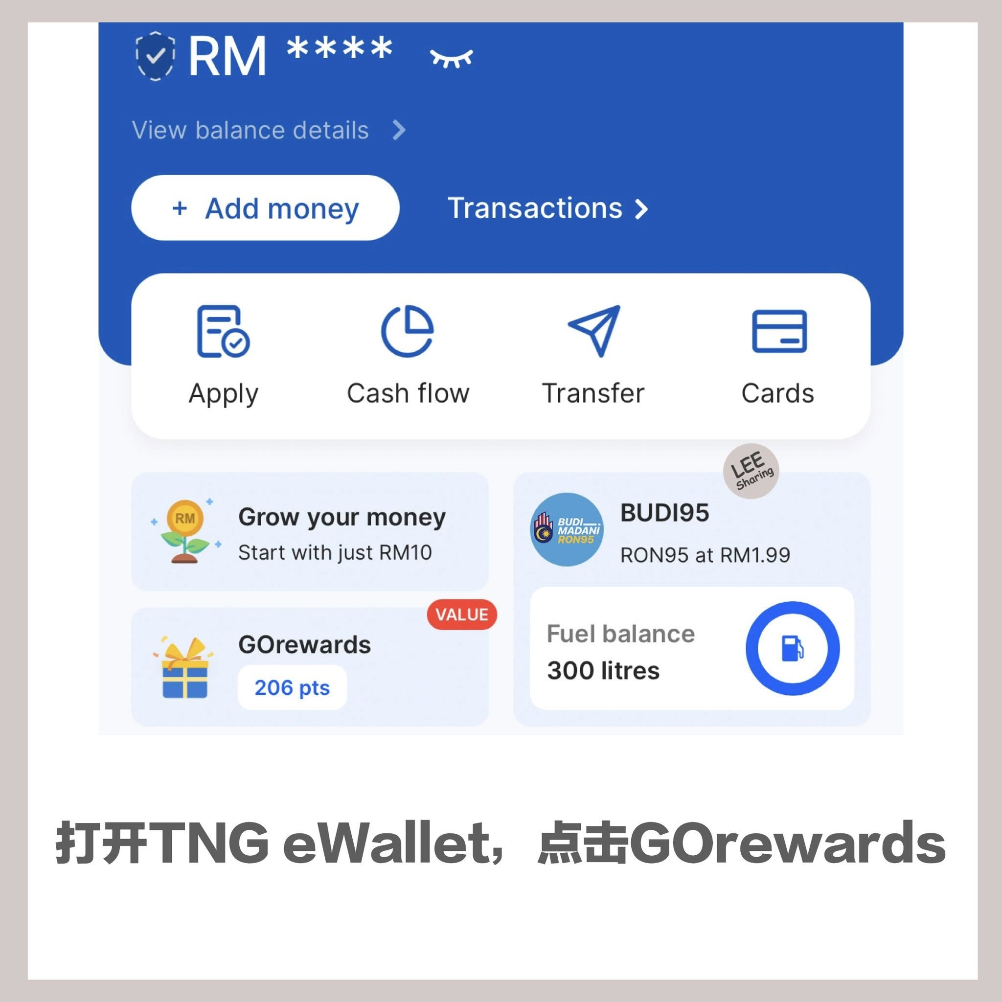 TNG eWallet 很多积分不懂用？可用来买日常用品赚Cashback！ – LEESHARING